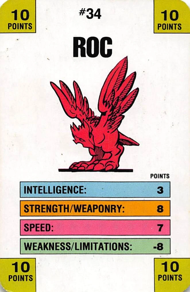 Roc | Monster in My Pocket Wiki | Fandom