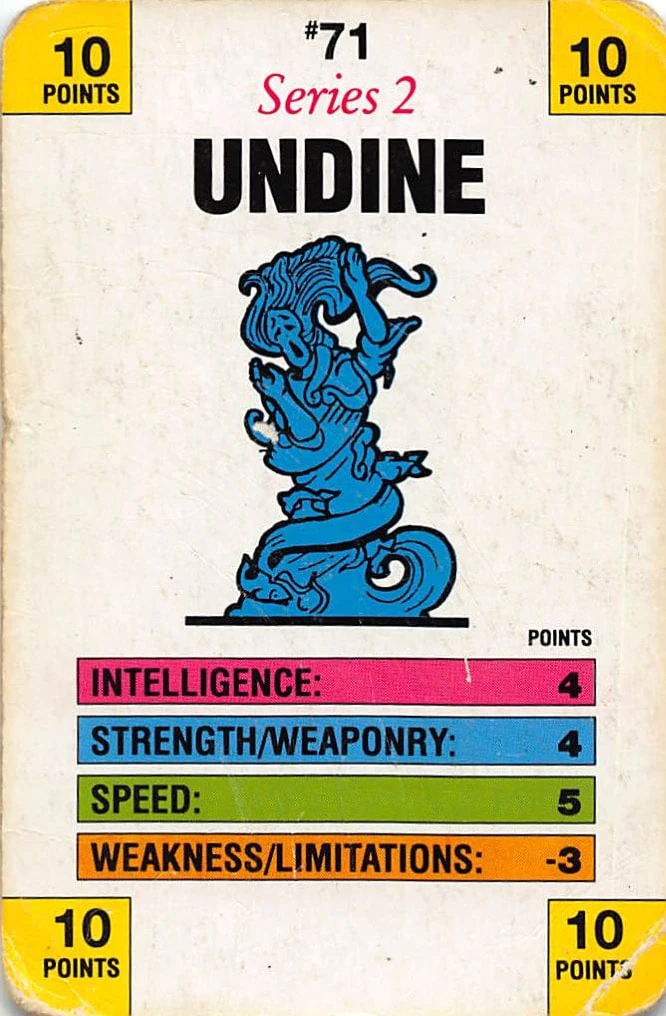 Undine | Monster in My Pocket Wiki | Fandom