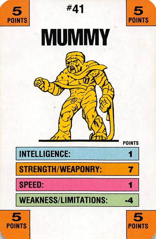 Mummy | Monster in My Pocket Wiki | Fandom