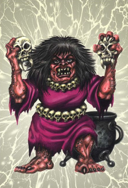 Baba Yaga (The Quest) | Monster in My Pocket Wiki | Fandom