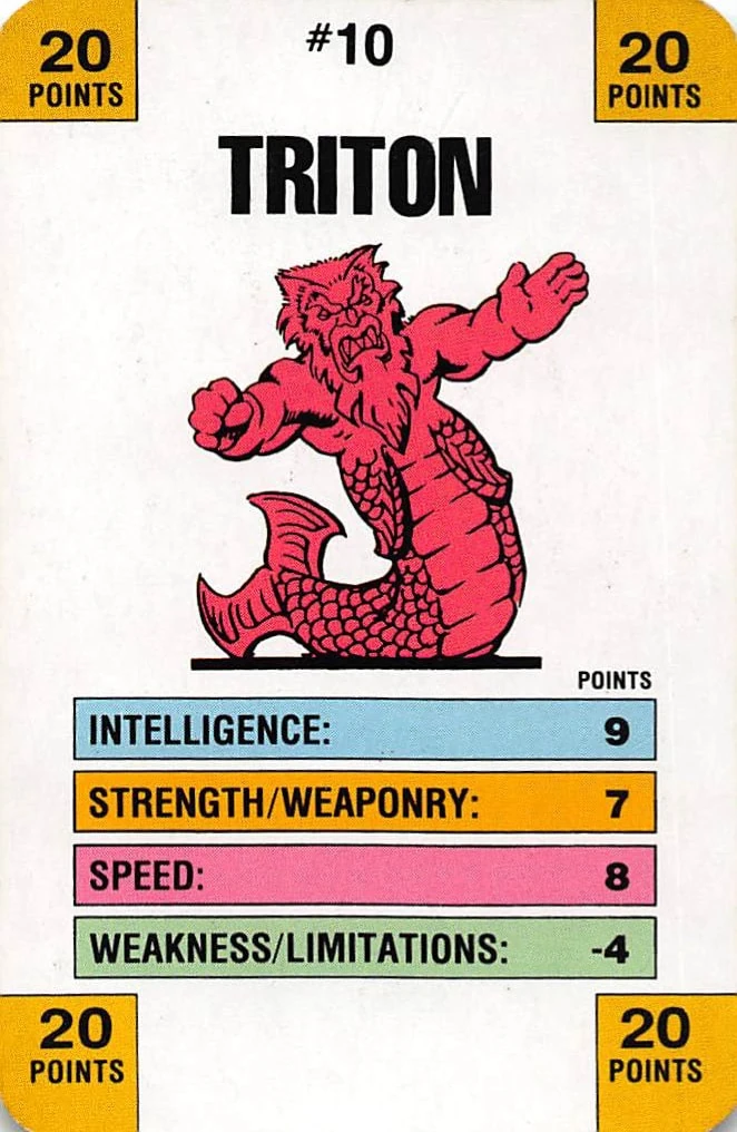 Triton | Monster in My Pocket Wiki | Fandom