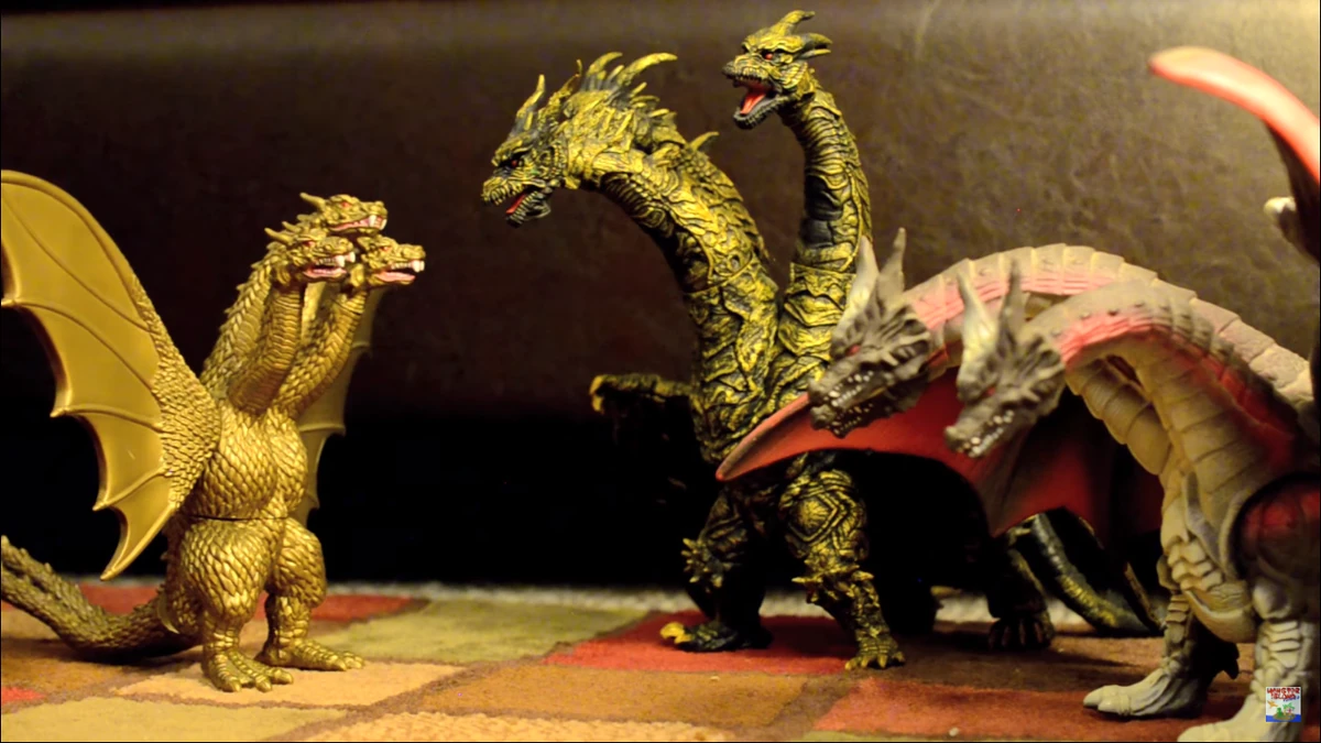 The Ghidorahs | Monster Island Buddies Wiki | Fandom