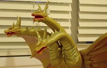 King Ghidorah Bandai American Real Estate