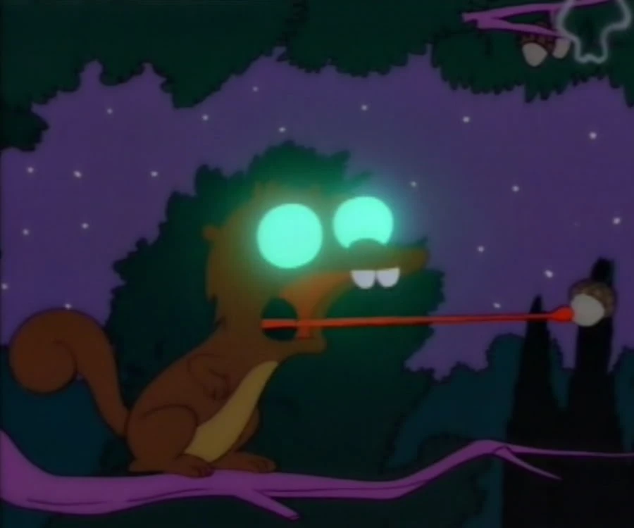 Mutated Squirrel (The Simpsons) | Monster Moviepedia | Fandom