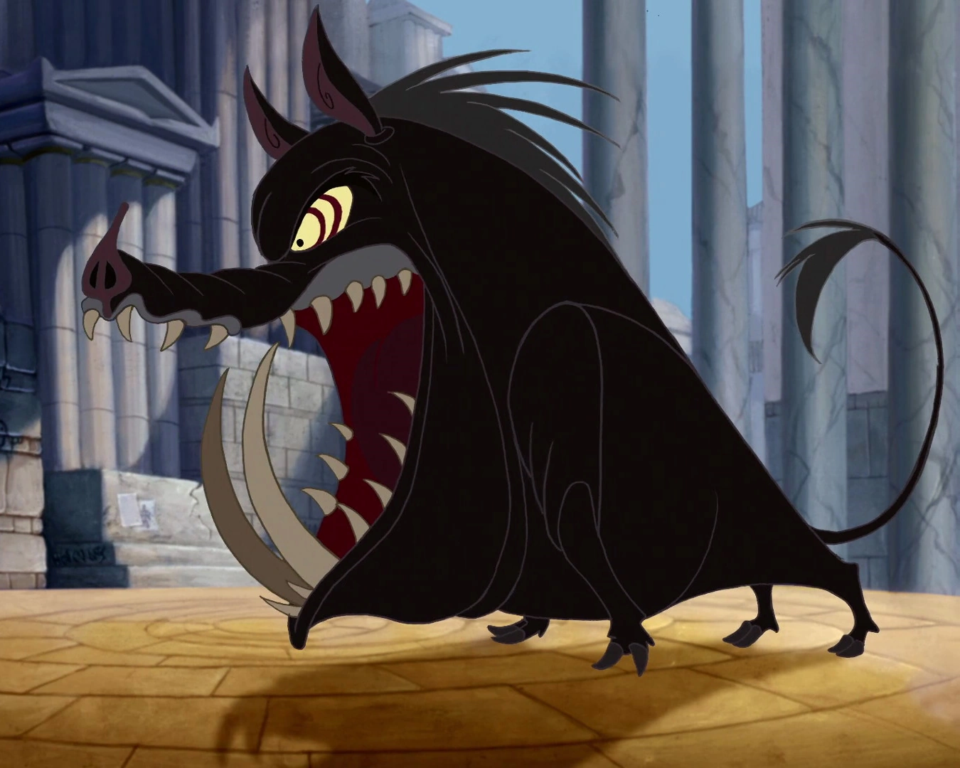 Erymanthian Boar (Disney's Hercules) | Monster Moviepedia | Fandom