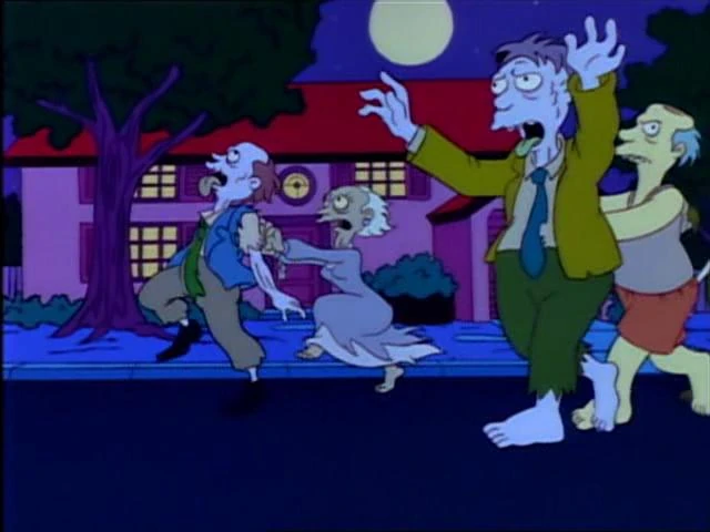 Zombies (The Simpsons) | Monster Moviepedia | Fandom