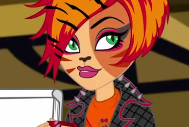 monster high coloring pages toralei stripe polska