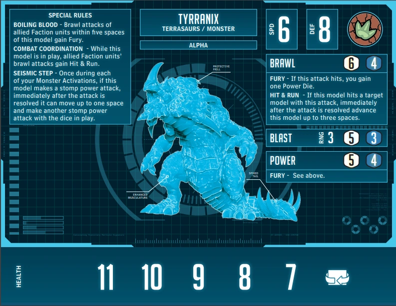 Tyrranix | Monsterpocalypse Wiki | Fandom
