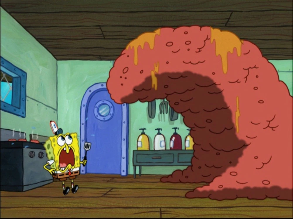 Giant Krabby Patty | Monsters from SpongeBob Squarepants Wikia | Fandom