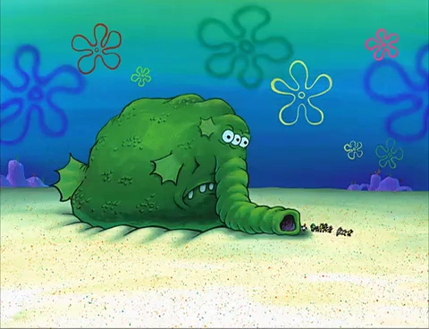 Sea Monster (Prehibernation Week) | Monsters from SpongeBob Squarepants ...