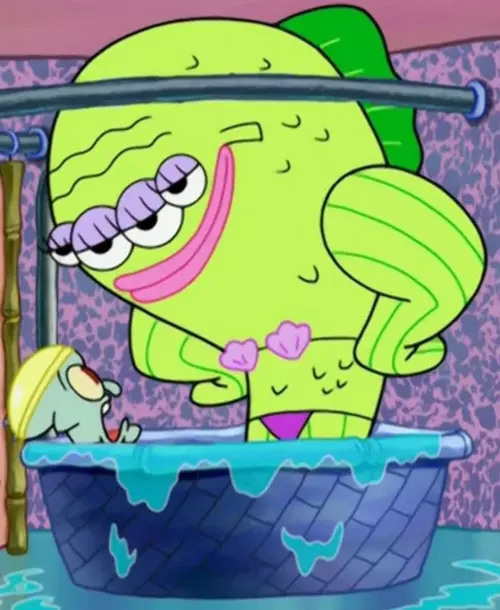 Big fish four-eyes | Monsters from SpongeBob Squarepants Wikia | Fandom
