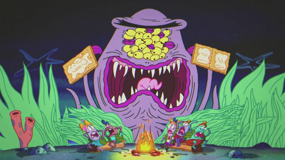 Purple Sea Monster | Monsters from SpongeBob Squarepants Wikia | Fandom