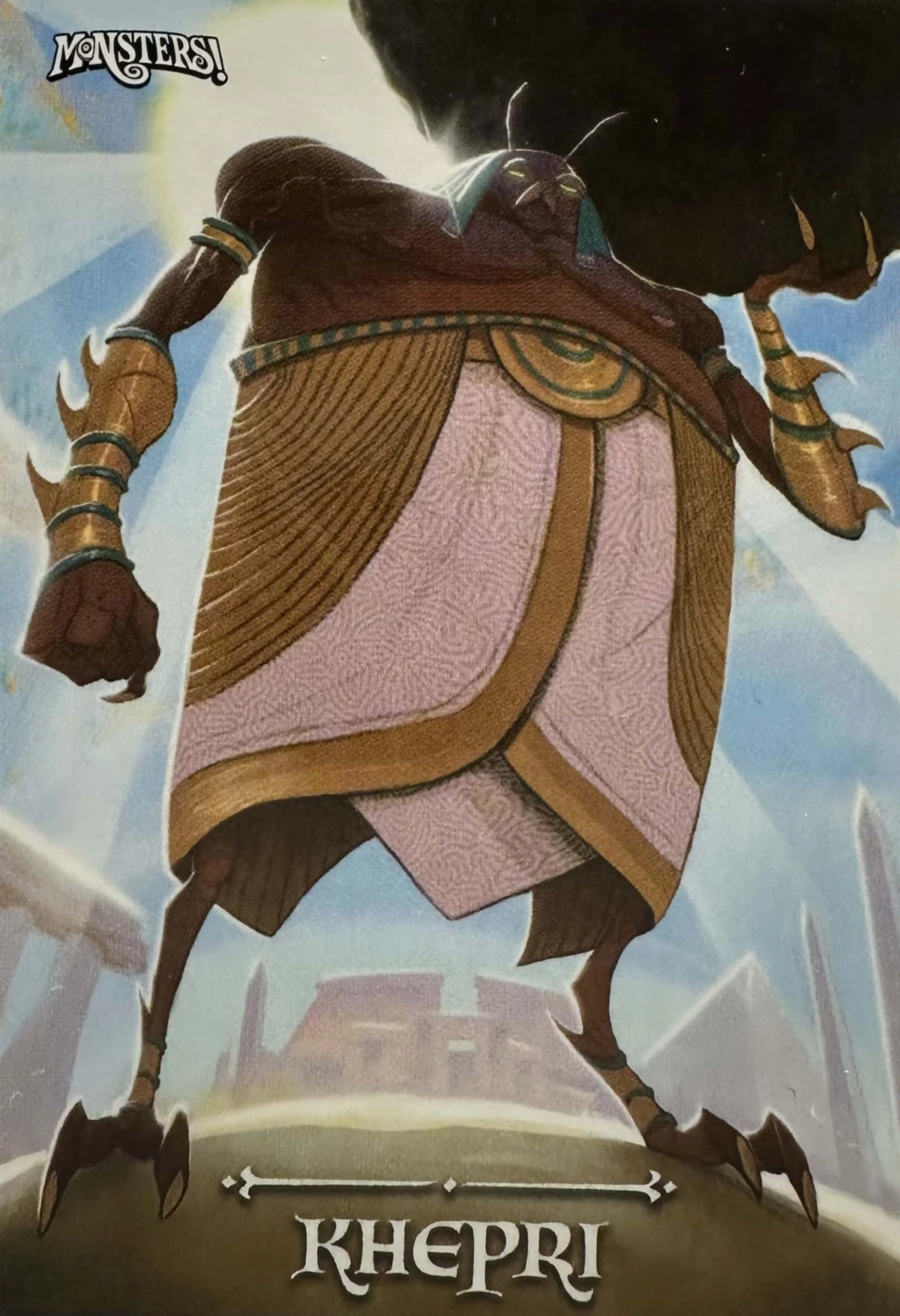 Khepri | Monsters Panini Wiki | Fandom