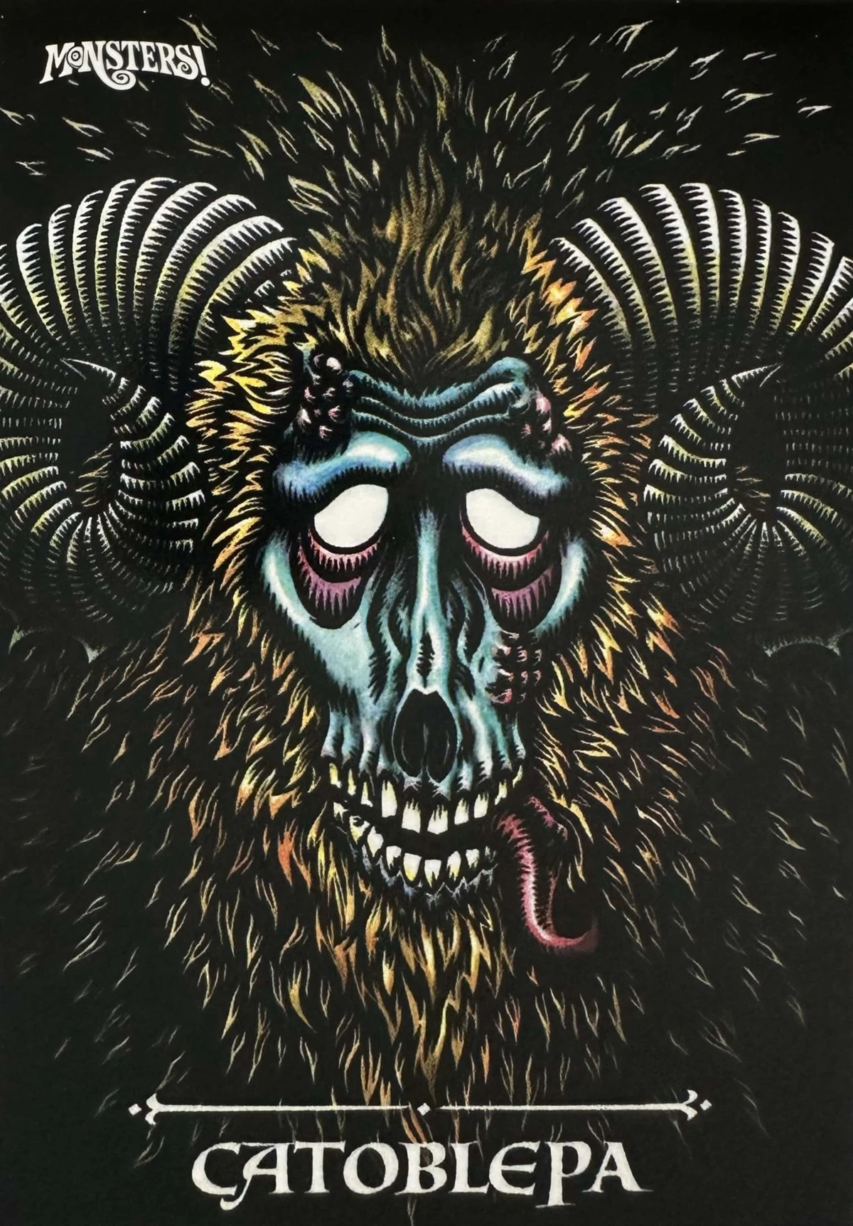 Catoblepa | Monsters Panini Wiki | Fandom