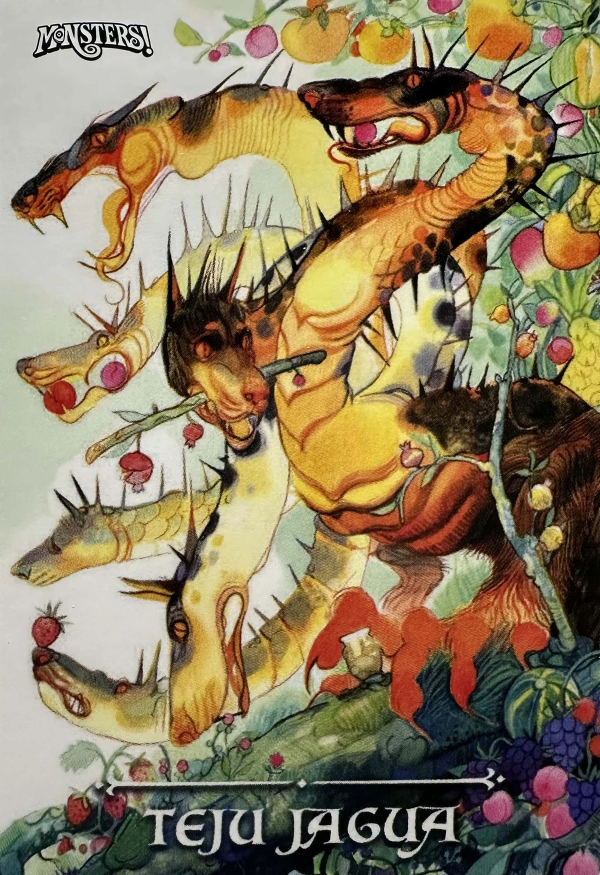 Teju Jagua | Monsters Panini Wiki | Fandom