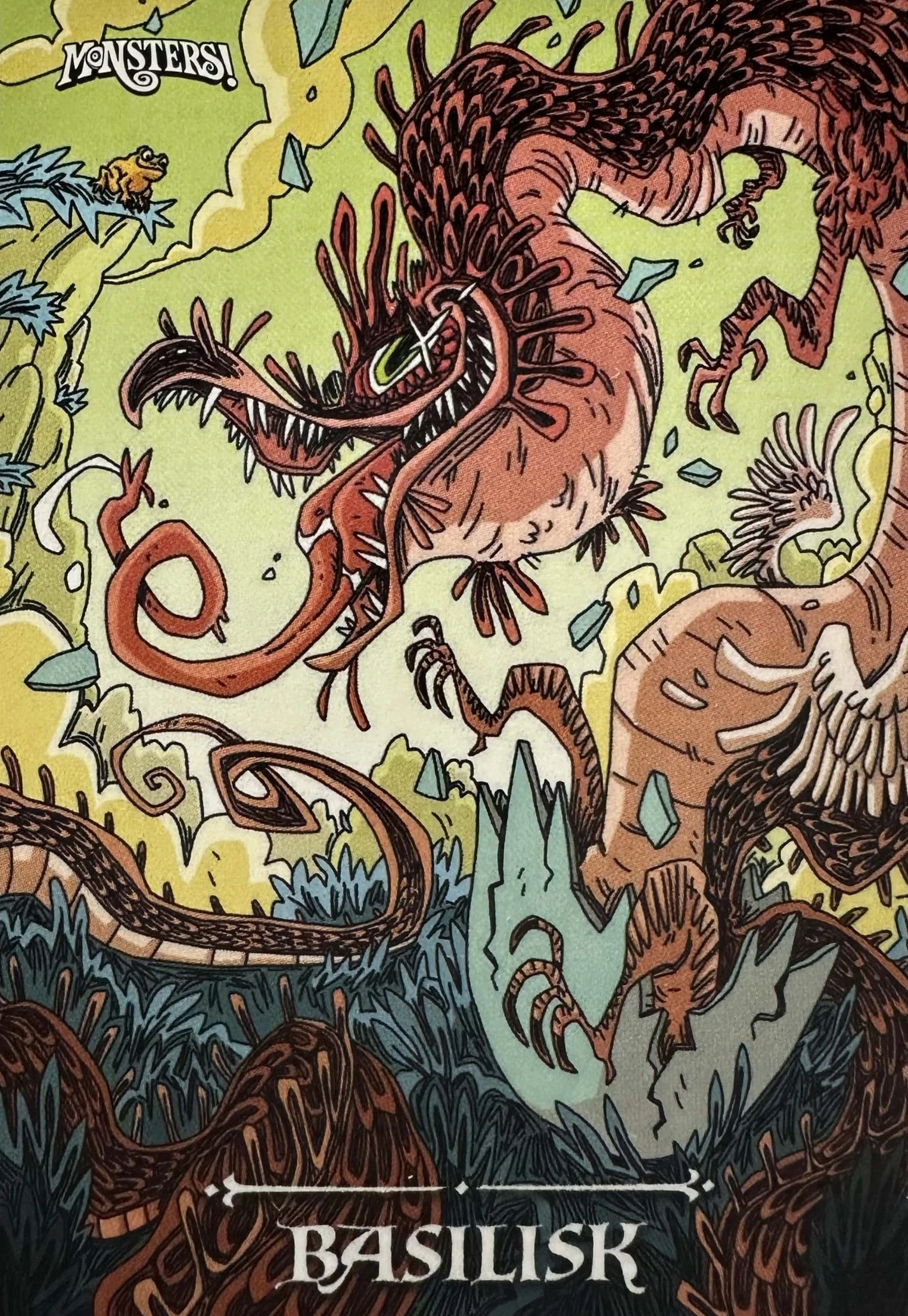 Basilisk | Monsters Panini Wiki | Fandom