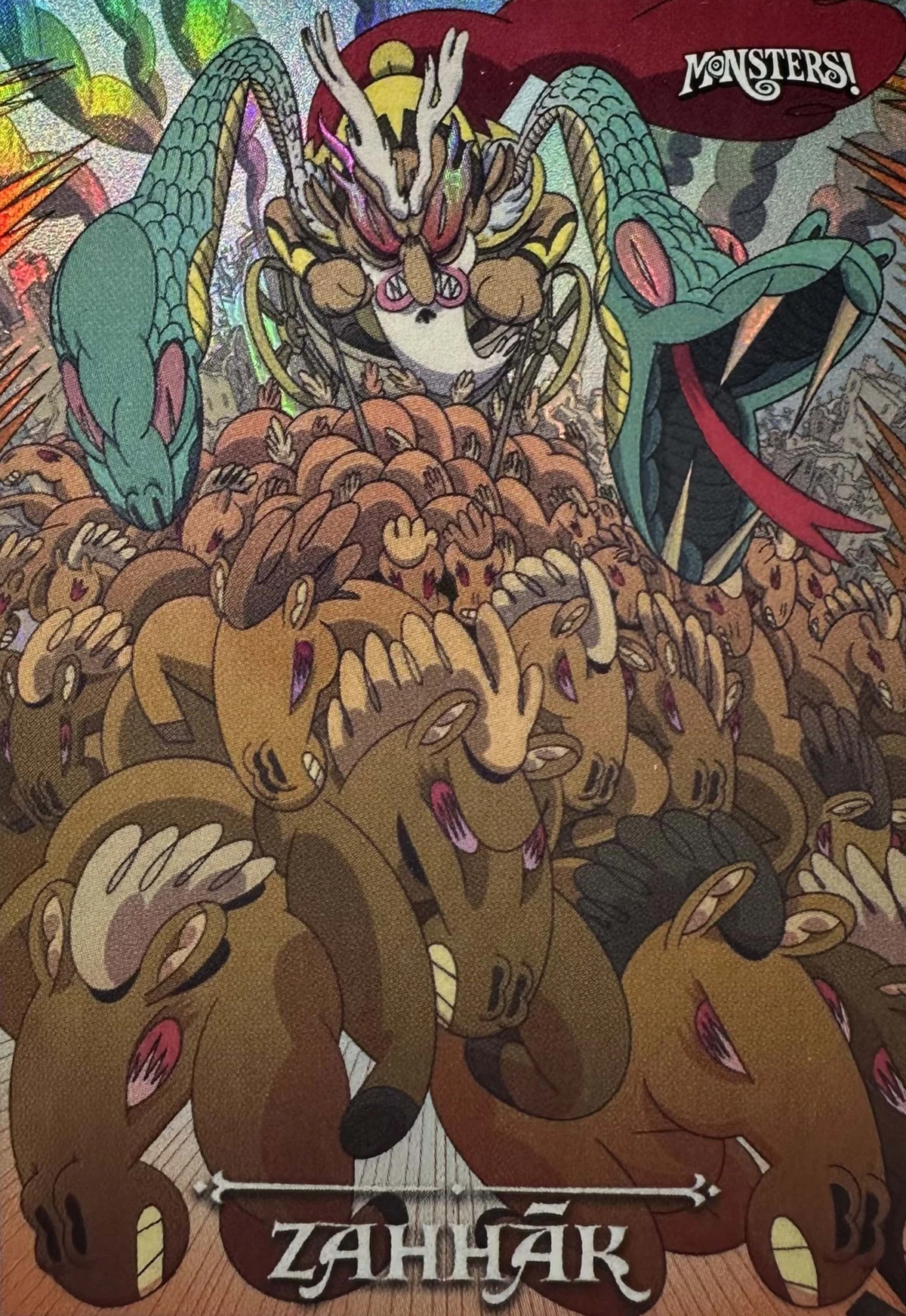 Zahhāk | Monsters Panini Wiki | Fandom