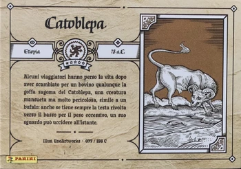 Catoblepa | Monsters Panini Wiki | Fandom