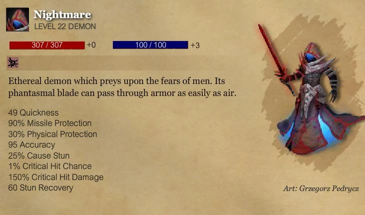 Nightmare | Monsters' Den Chronicles Wiki | Fandom