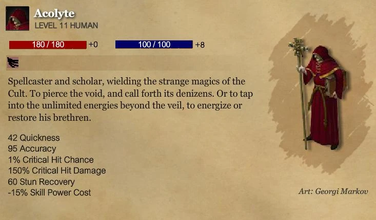 Acolyte | Monsters' Den Chronicles Wiki | Fandom