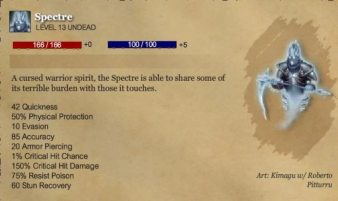 Spectre | Monsters' Den Chronicles Wiki | Fandom