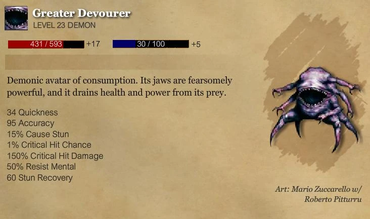 Greater Devourer | Monsters' Den Chronicles Wiki | Fandom