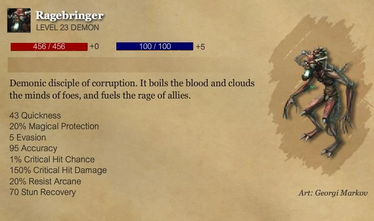 Ragebringer | Monsters' Den Chronicles Wiki | Fandom