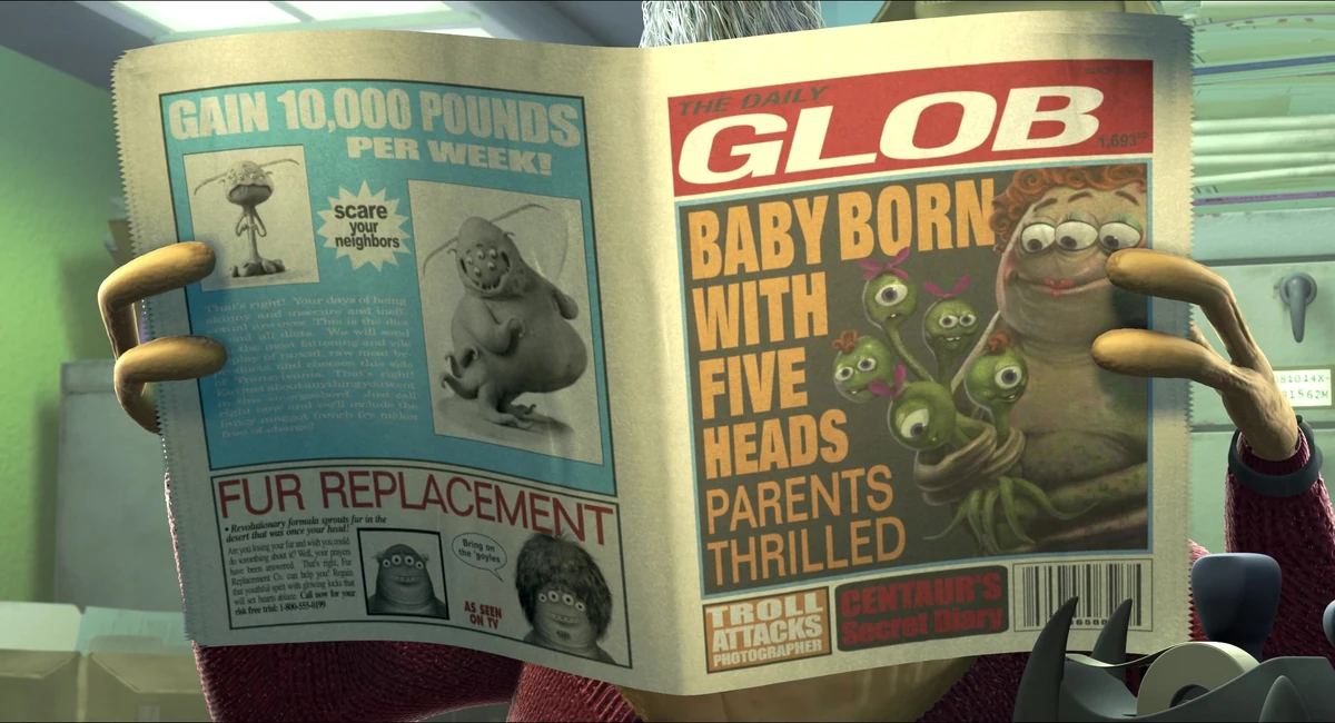 The Daily Glob | Monsterpedia | Fandom