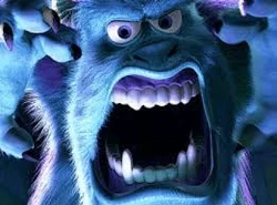 Sulley Monsters Inc Scaring