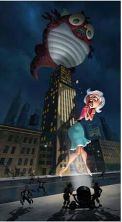 Monsters Vs Aliens Butterflyosaurus