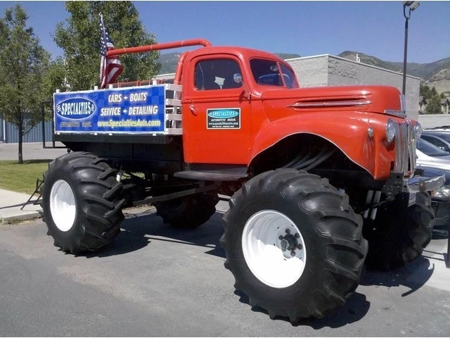 Red Ford Ride Truck | Monster Trucks Wiki | Fandom