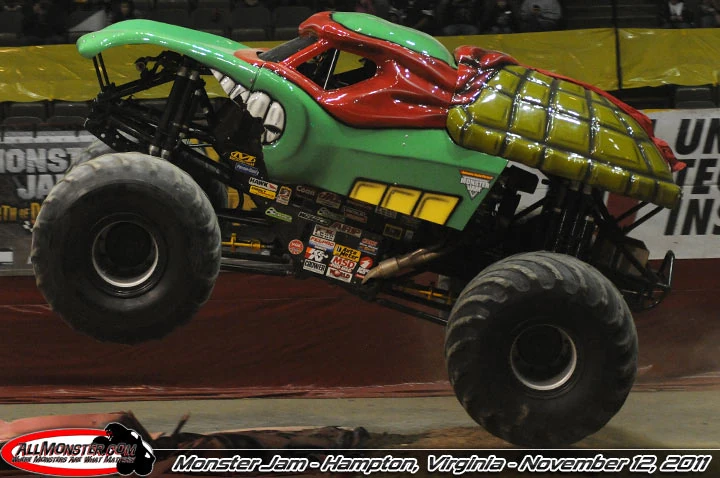 Teenage Mutant Ninja Turtles Monster Jam Trucks
