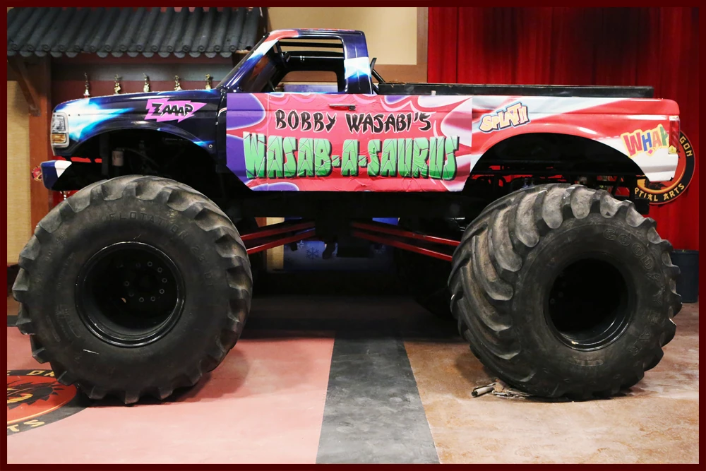 Bobby Wasabi's Wasab-A-Saurus | Monster Trucks Wiki | Fandom