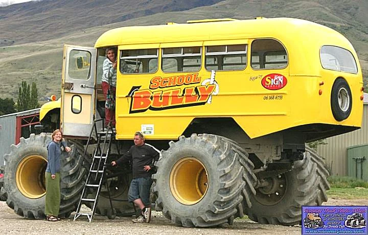 Monster Truck School Bus Bully