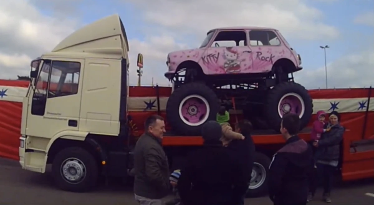 Mini Cooper Monster Truck