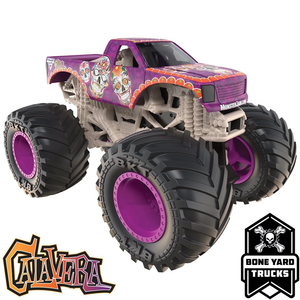 Real Purple Monster Trucks