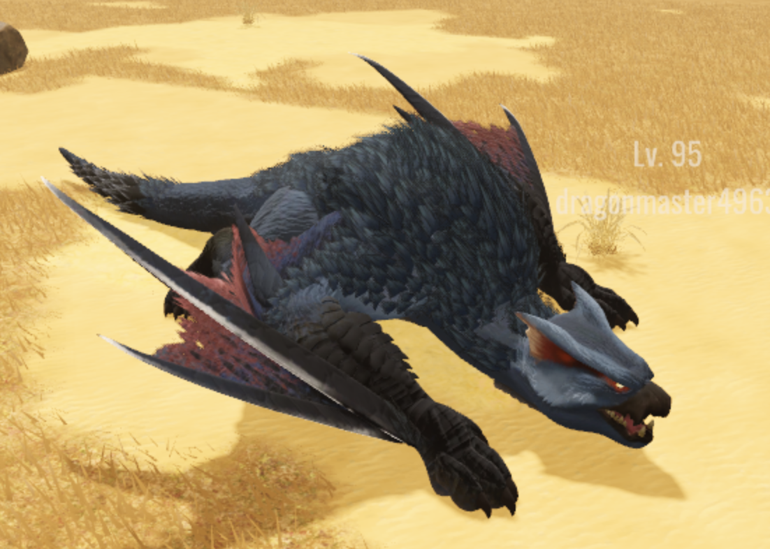 Nargacuga Monstrous Battlegrounds Wiki Fandom