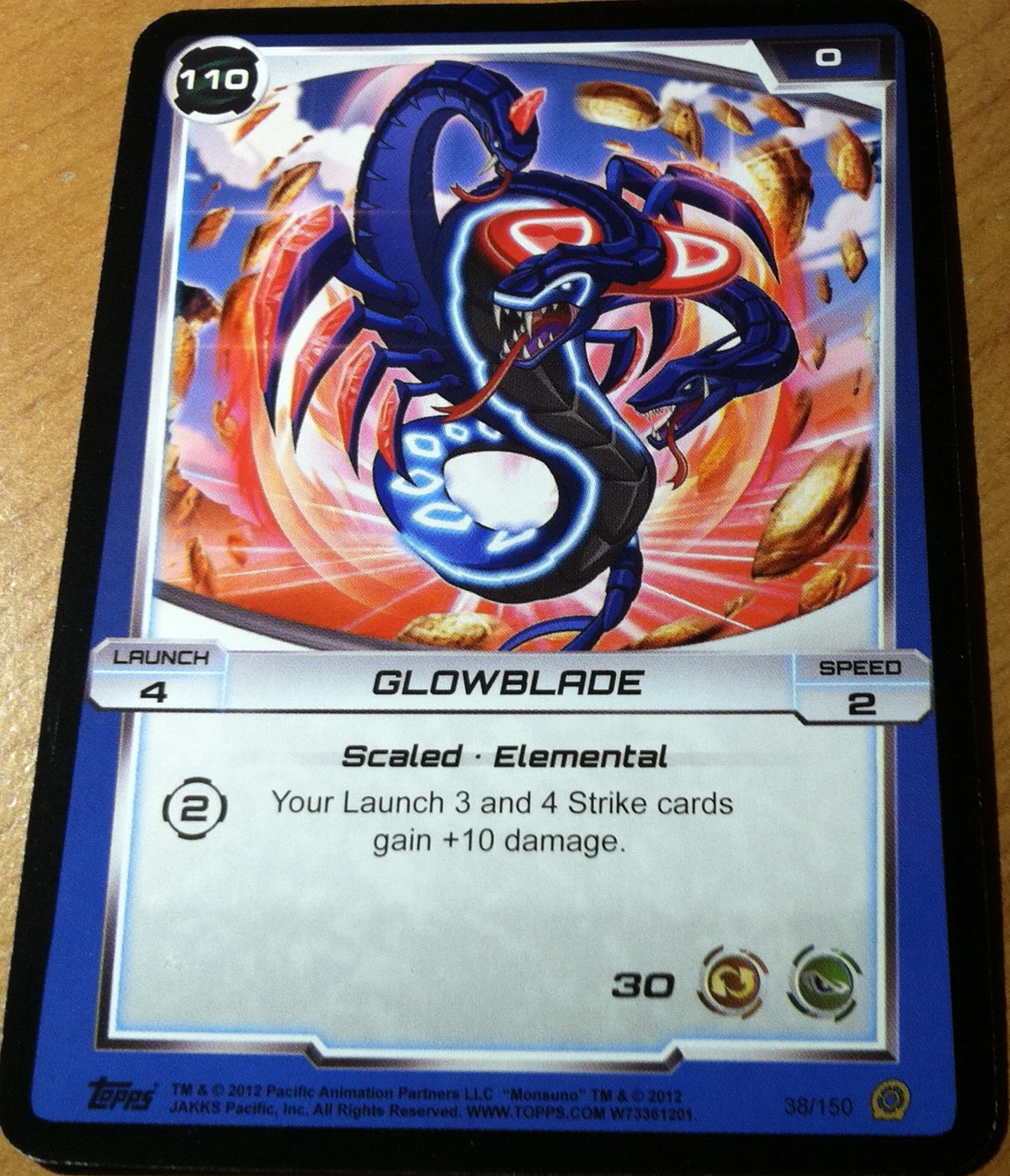 Elemental Glowblade (card) | Monsuno Wiki | Fandom