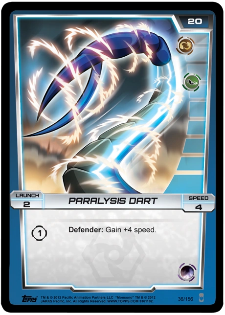 Paralysis Dart | Monsuno Wiki | Fandom