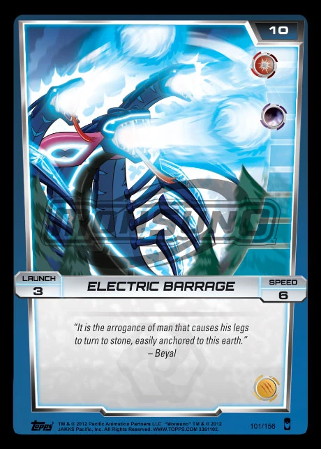 Electric Barrage | Monsuno Wiki | Fandom