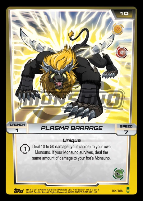 Plasma Barrage | Monsuno Wiki | Fandom