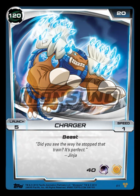 Charger (Promo card version 2) | Monsuno Wiki | Fandom