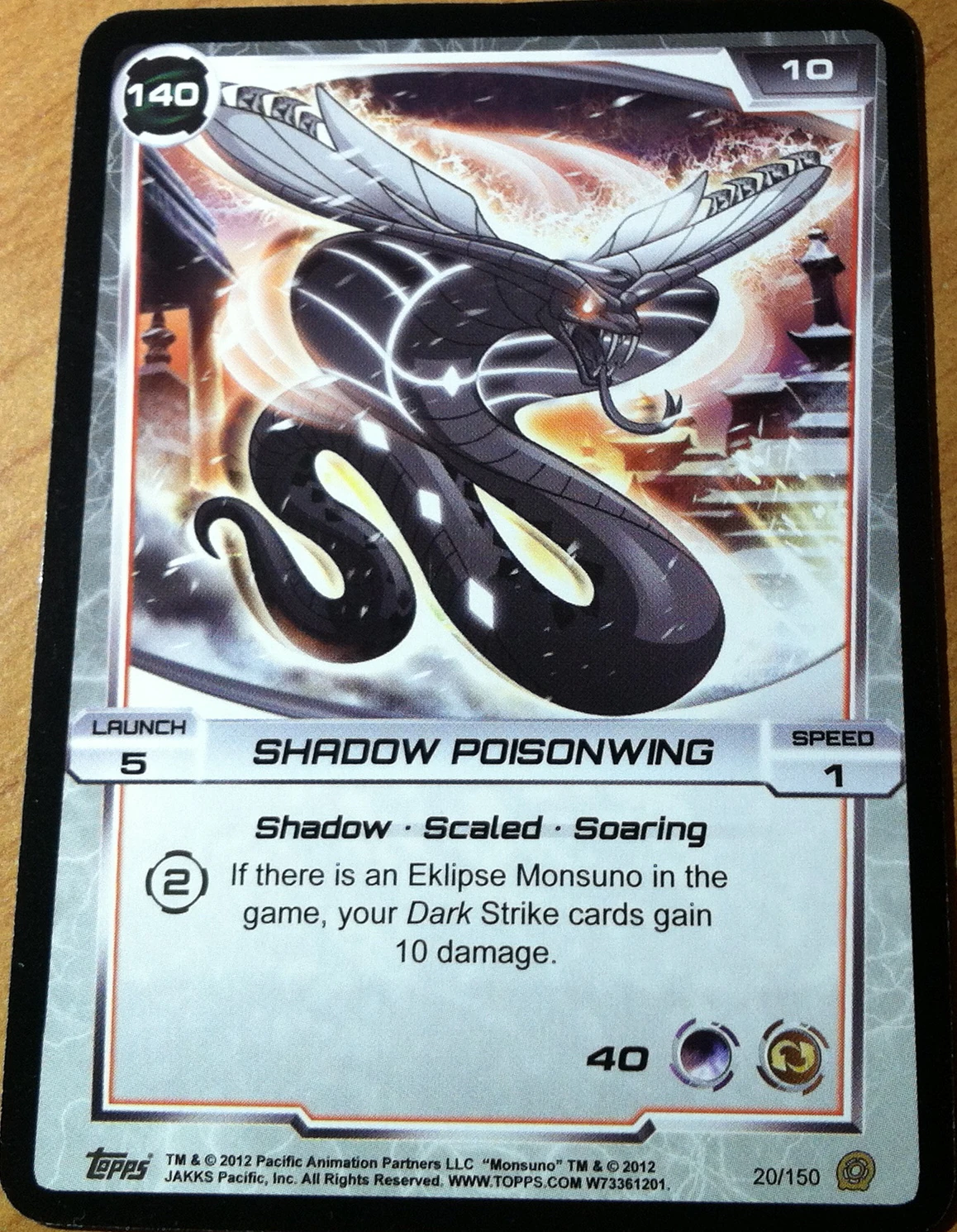 Shadow Poisonwing (card) | Monsuno Wiki | Fandom