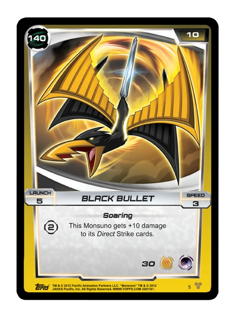 Blackbullet (Promo card) | Monsuno Wiki | Fandom