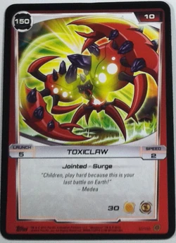 Toxiclaw (card) | Monsuno Wiki | Fandom