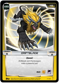 Driftblade (card) | Monsuno Wiki | Fandom