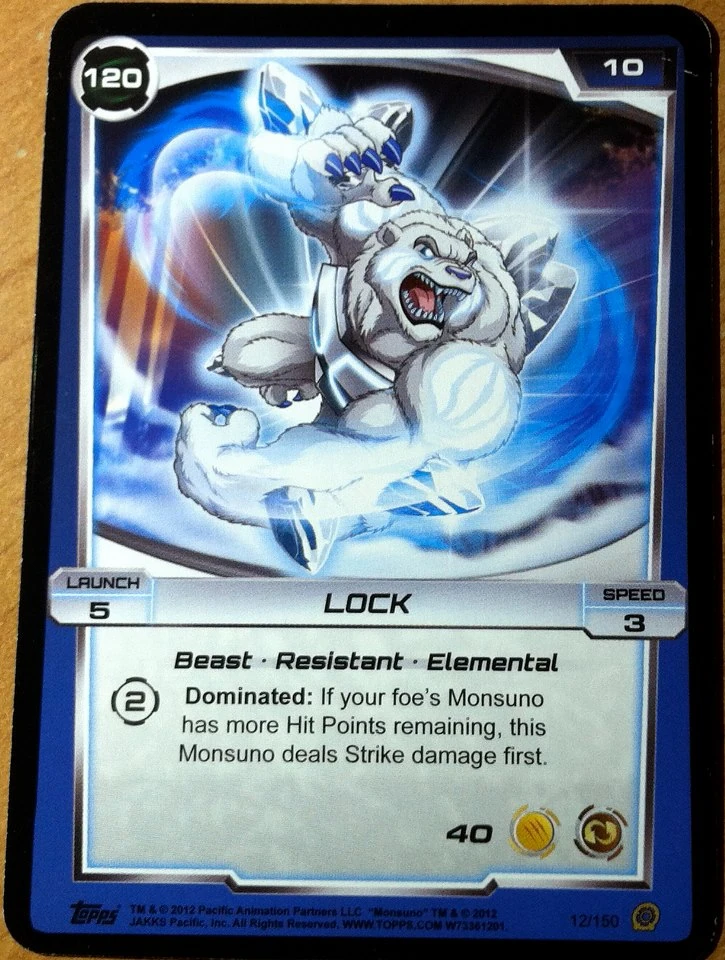 Elemental Lock (Version 2)(card) | Monsuno Wiki | Fandom