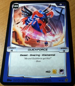 Elemental Quickforce (card) | Monsuno Wiki | Fandom