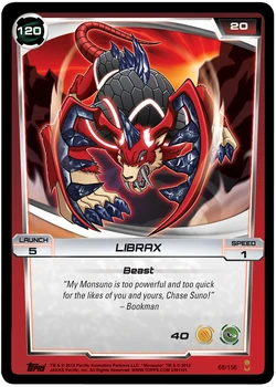 Librax (card) | Monsuno Wiki | Fandom