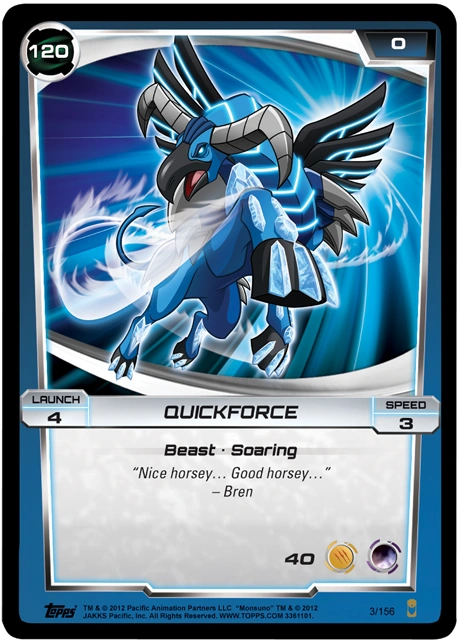 Quickforce (card) | Monsuno Wiki | Fandom